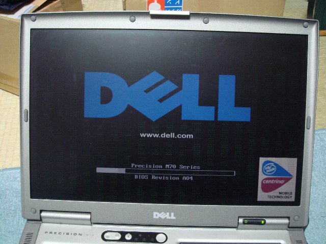 DELL Precision M70の修理